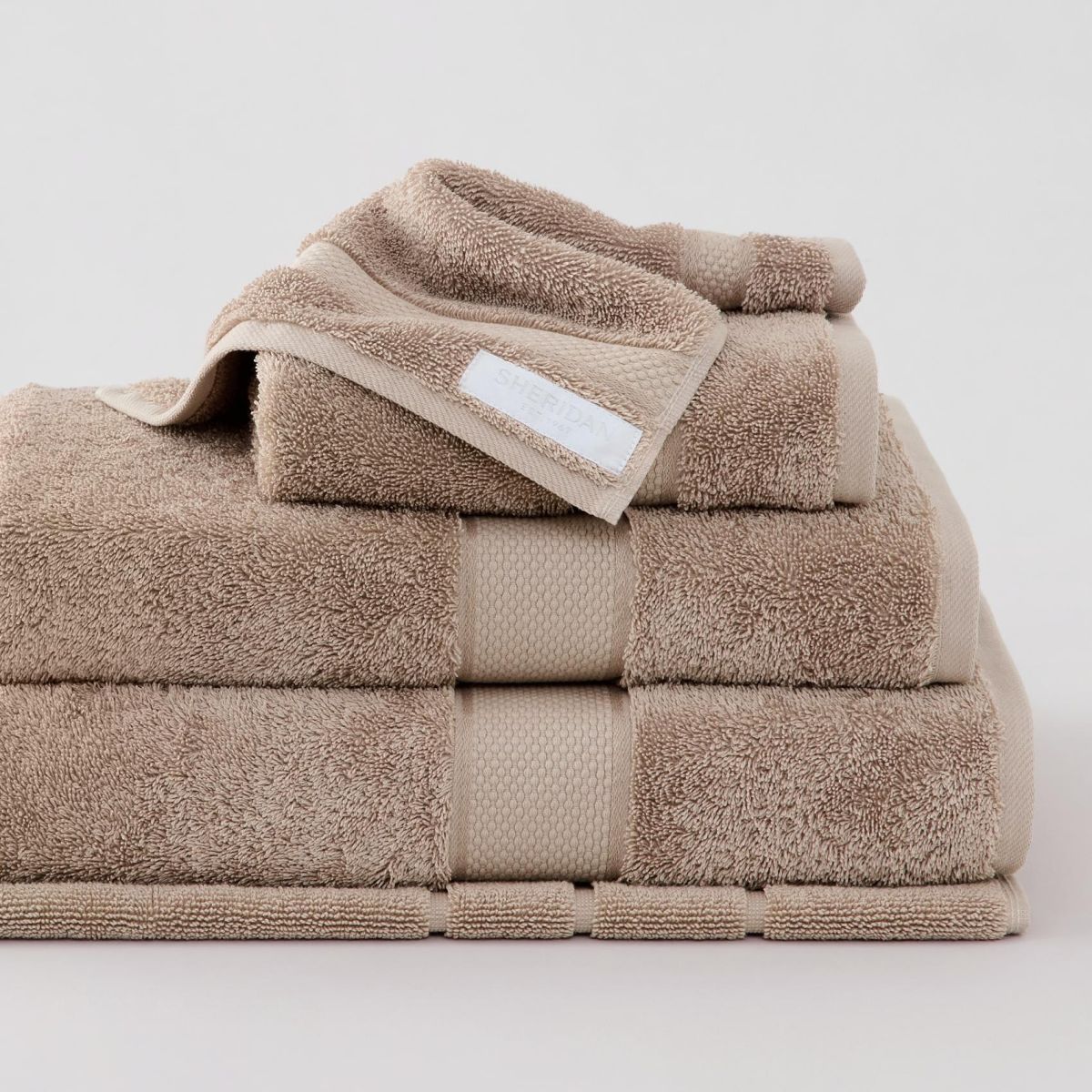 Luxury Egyptian Towel Collection Latte | Sheridan Australia