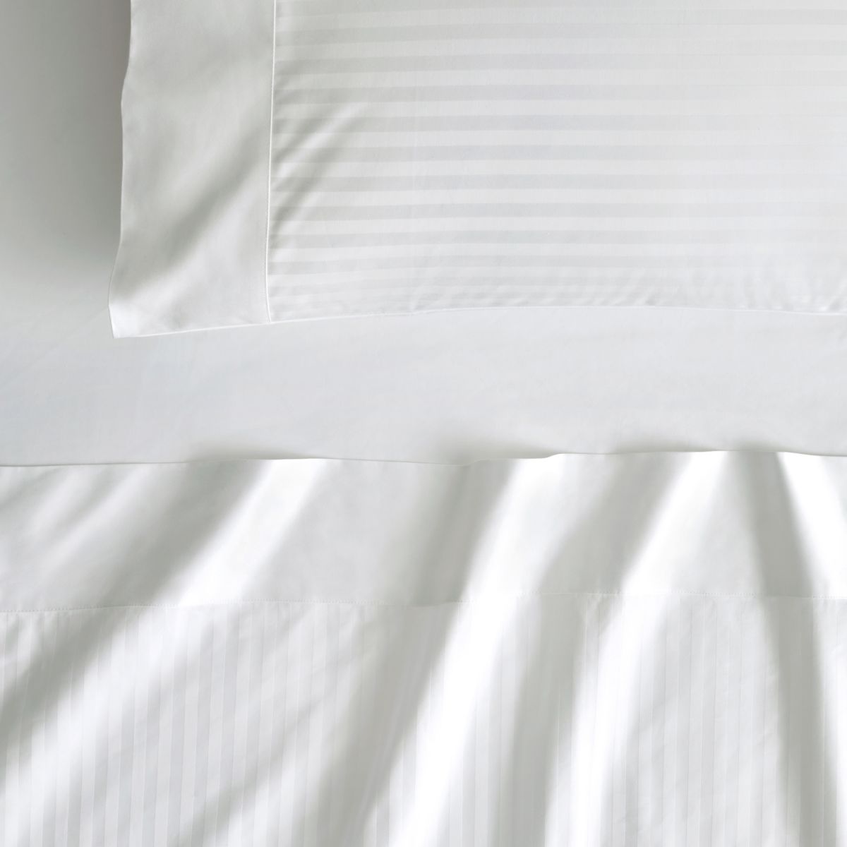 1200Tc Millennia Flat Sheet Snow | Sheridan Australia