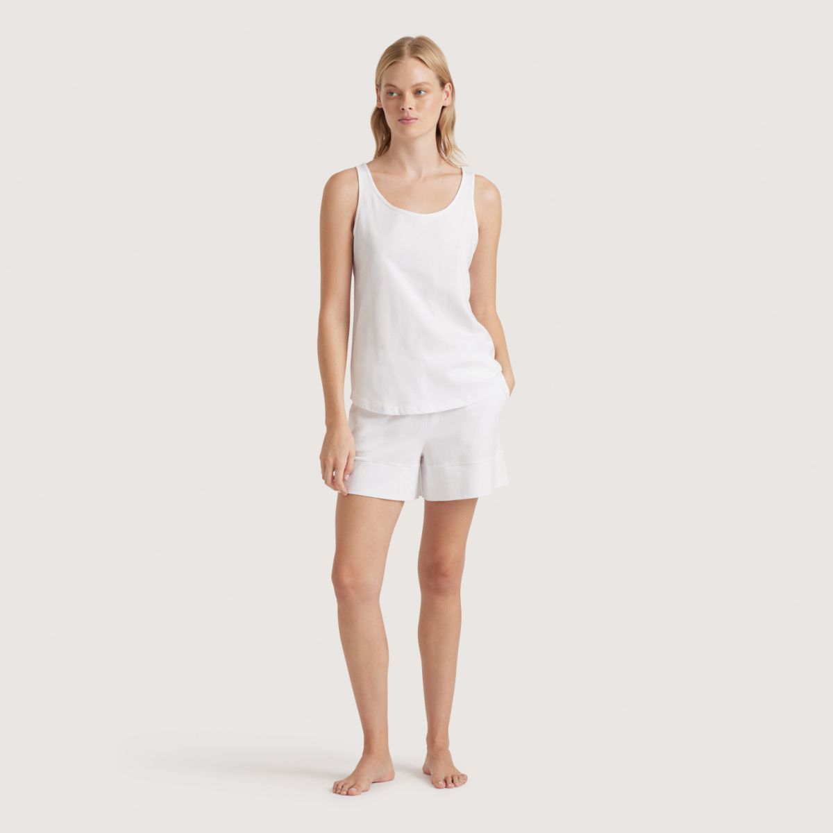 Luna Tank White | Sheridan Australia
